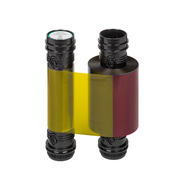 Evolis R3314 Ribbon color de 6 paneles YMCKOK para Dualys, Quantum y S ...